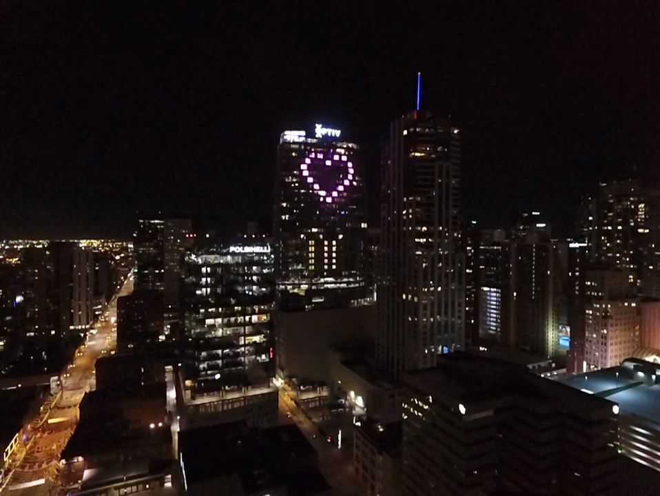 8-story tall ‘pink heart’ shines brightly over Denver - Denver Gazette