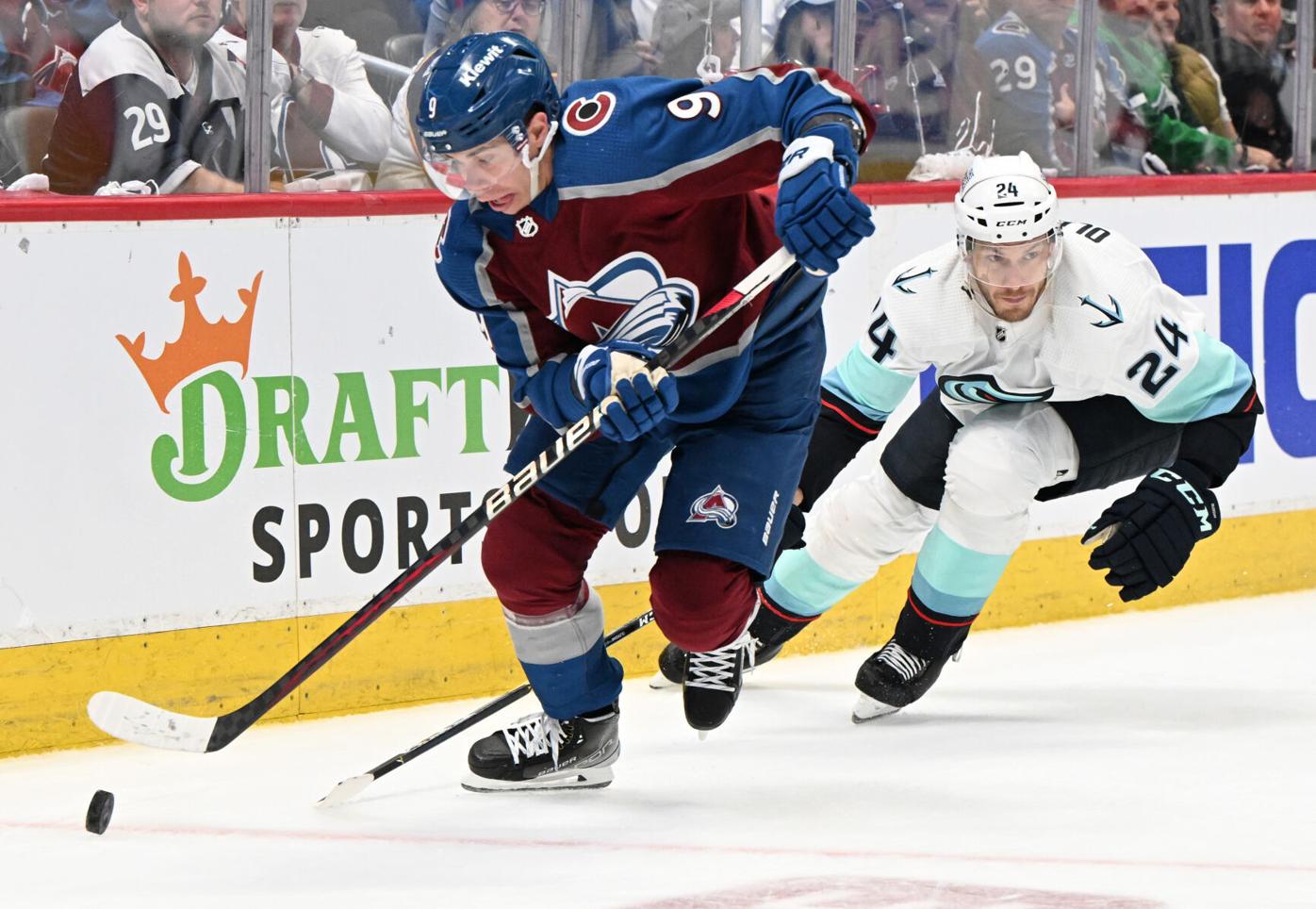 Evan Rodrigues’ monster hit sparks Avalanche physicality uptick in ...