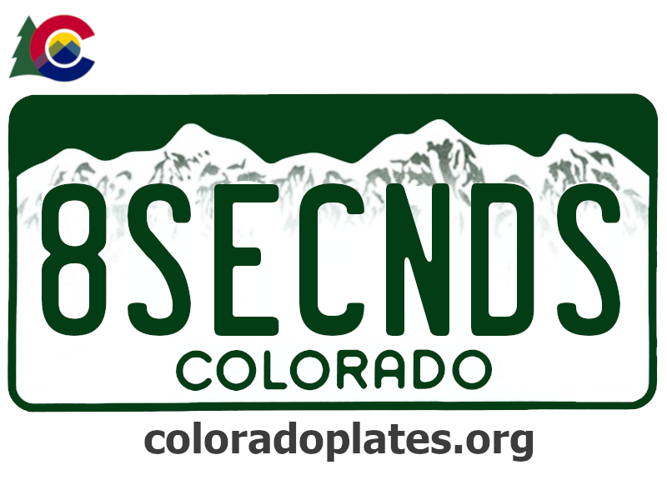 Get your western pride on with these unique Colorado license plates ...