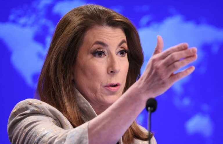 Trump nominates State Dept spokeswoman Bruce as US deputy ...