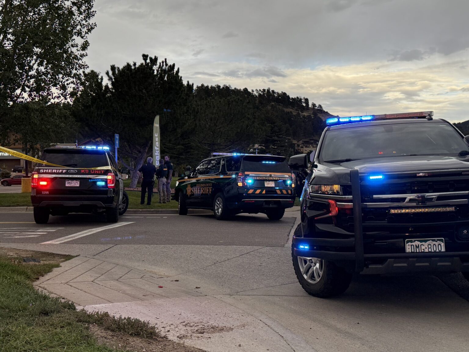 Shots fired between police and vehicle at Evergreen Walmart, witnesses ...