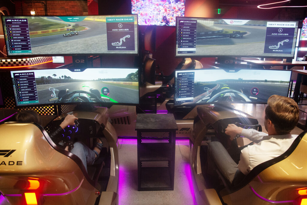 Inside Denver’s new F1 Arcade – full of racing simulators, exposed ...