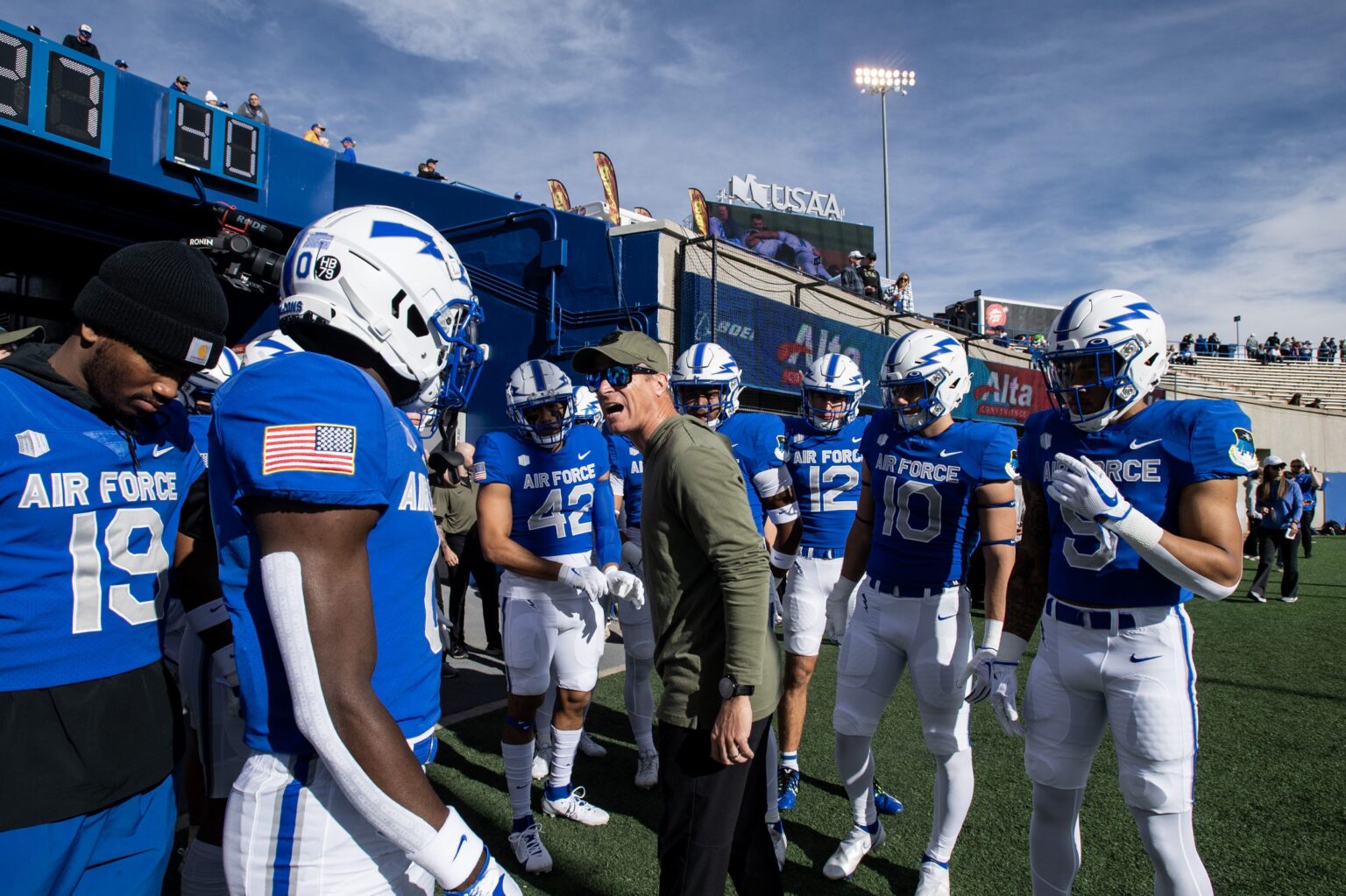 Air Force football makes change at defensive playcaller amid struggles ...