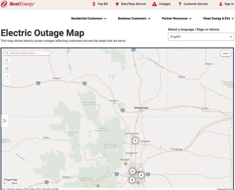 Xcel Energy Power Outage Map: Real-Time Updates Available
