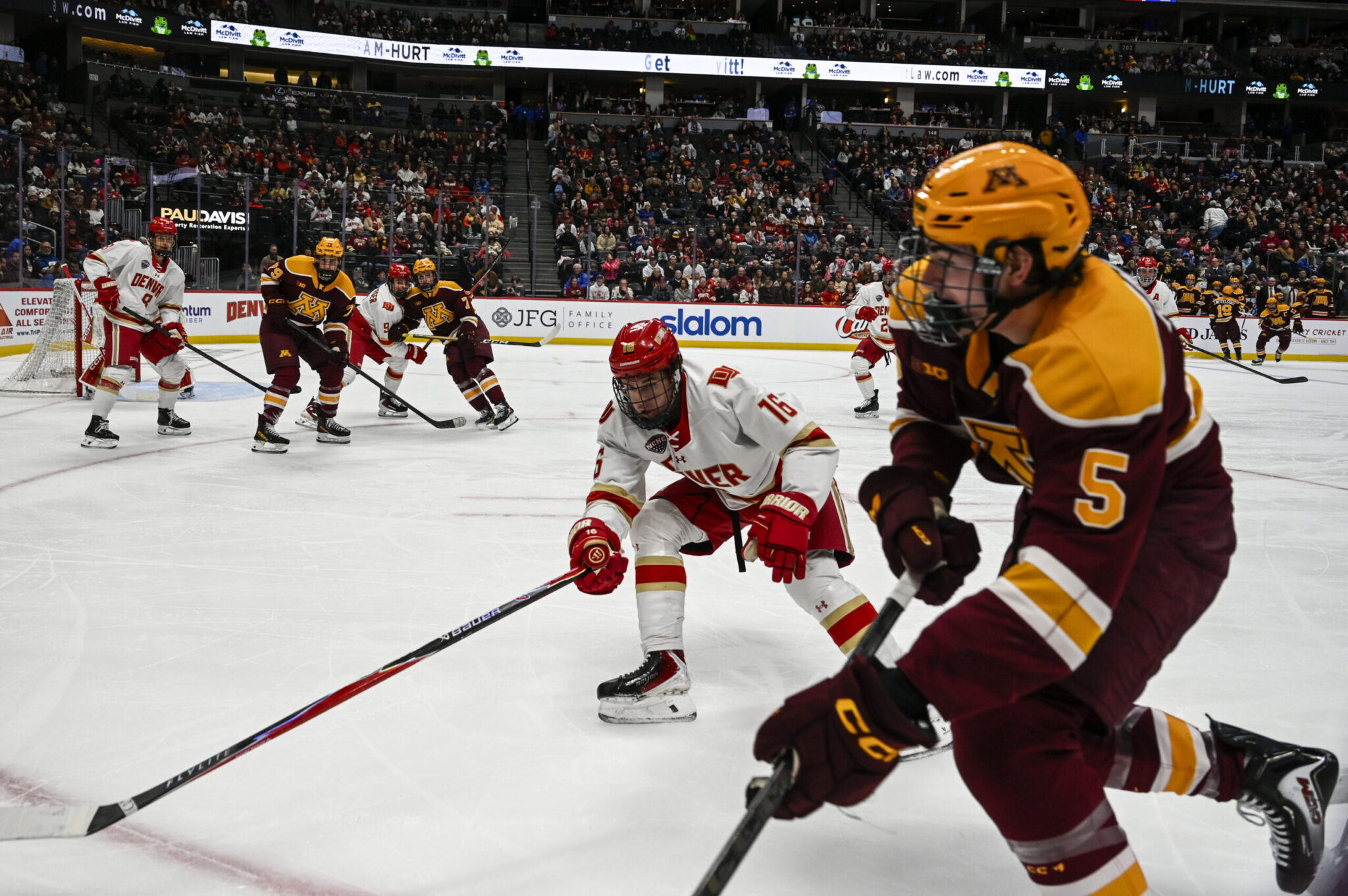 Denver men’s basketball stuns Colorado State