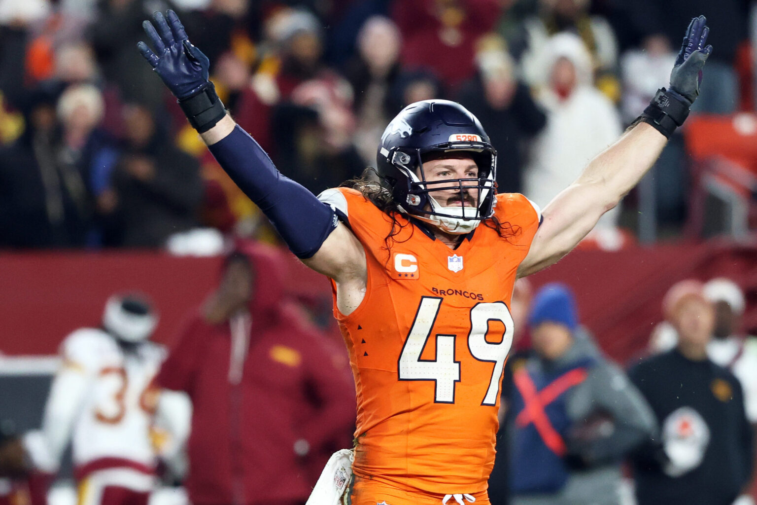 Broncos LB Alex Singleton makes emotional return weeks after cancer surgery | Notebook - Denver ...