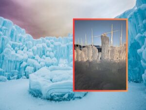 Construction of popular 'Ice Castles' attraction officially underway at ...
