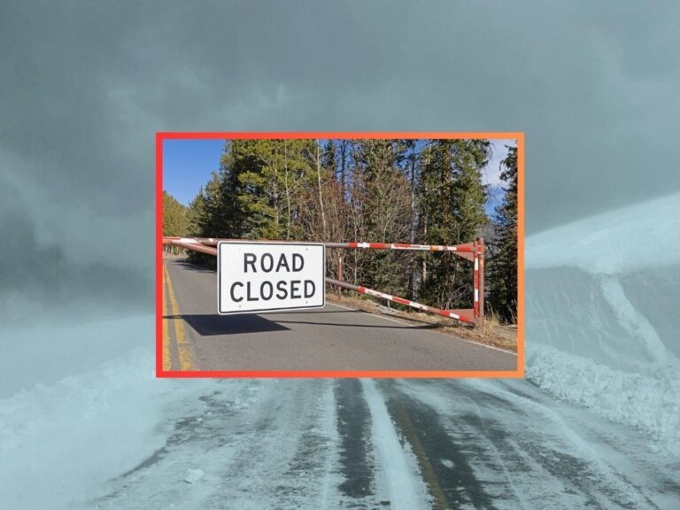Iconic Colorado route that reaches 12,183 feet officially closed for ...