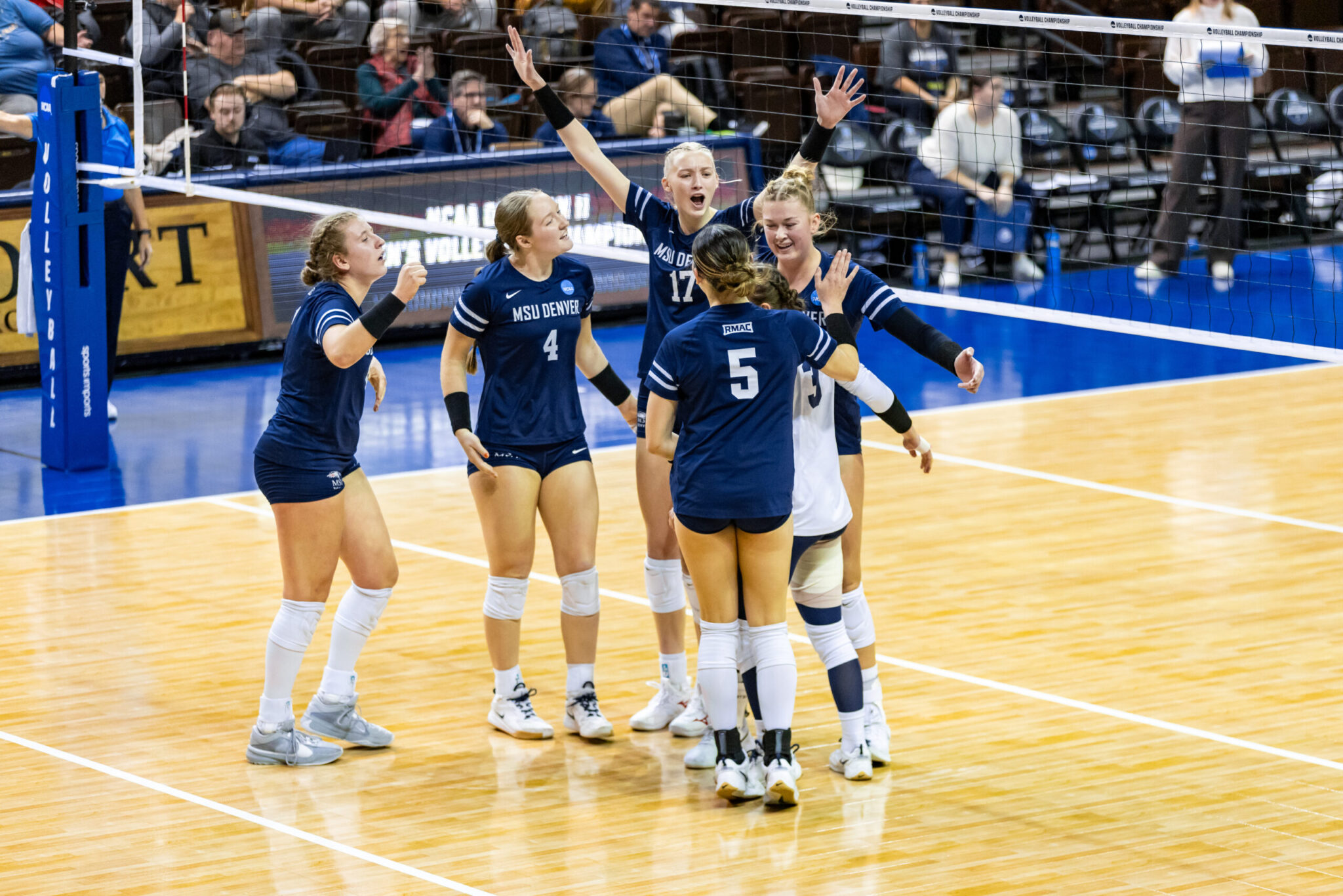 MSU Denver volleyball defeats Wingate, advances to first NCAA Division ...