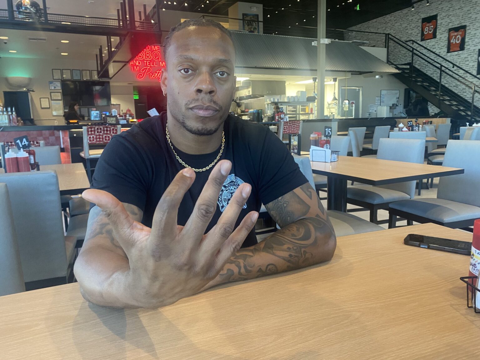 Brandon Marshall doesn't mind having 'messed my finger up for life' the ...