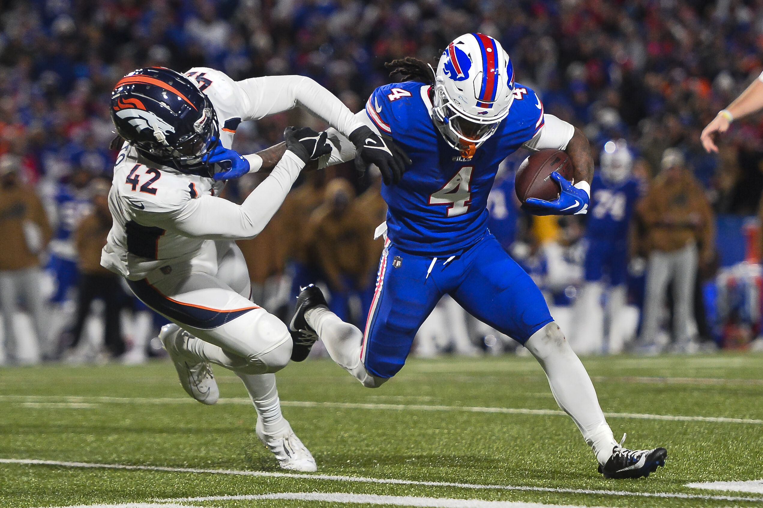 NFL Insider: Born one day apart, Broncos' Nik Bonitto, Bills' James ...