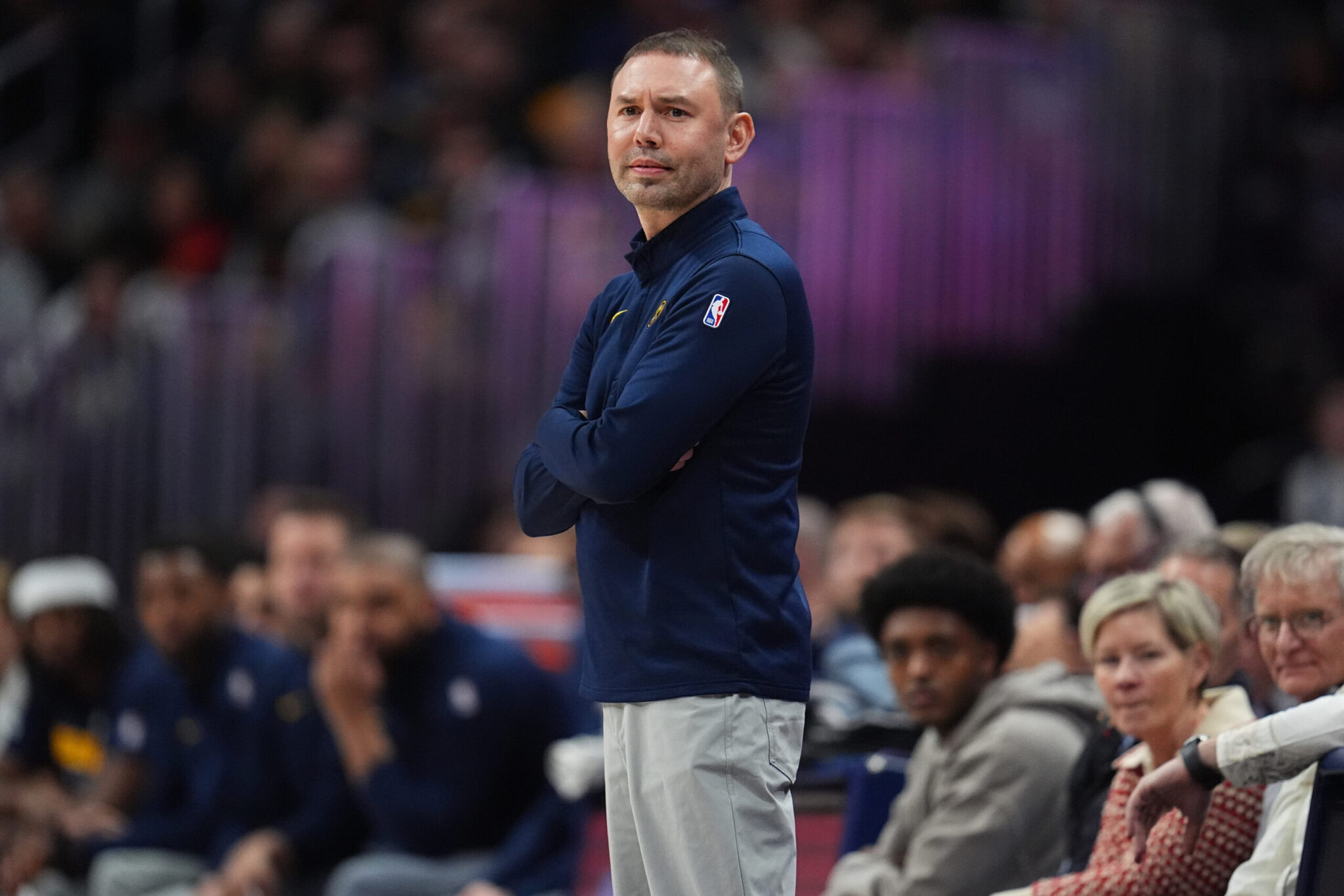 Denver coach David Adelman discusses his Bills fandom and Peyton Watson ...