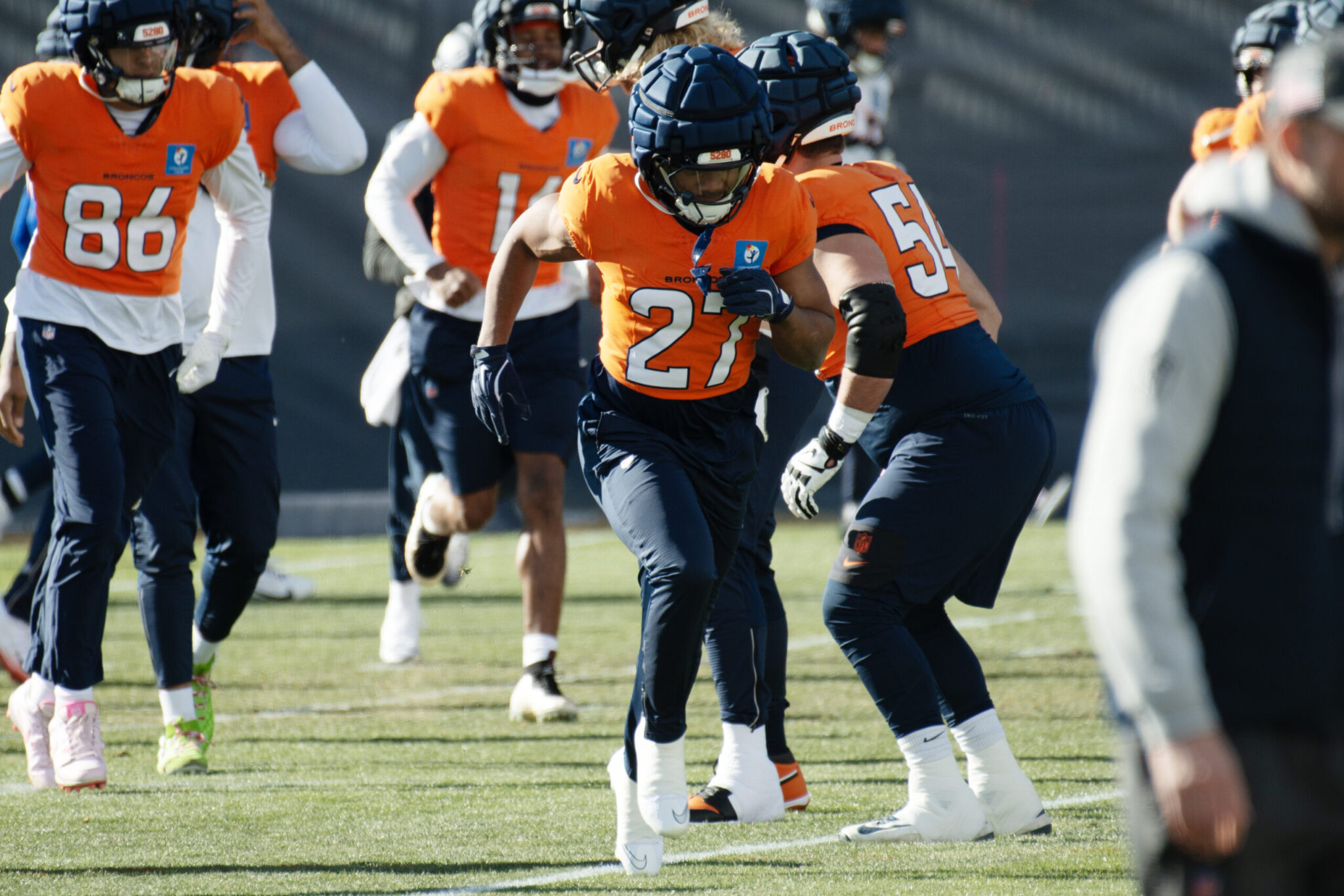 Broncos center Luke Wattenberg joins running back J.K. Dobbins in ...
