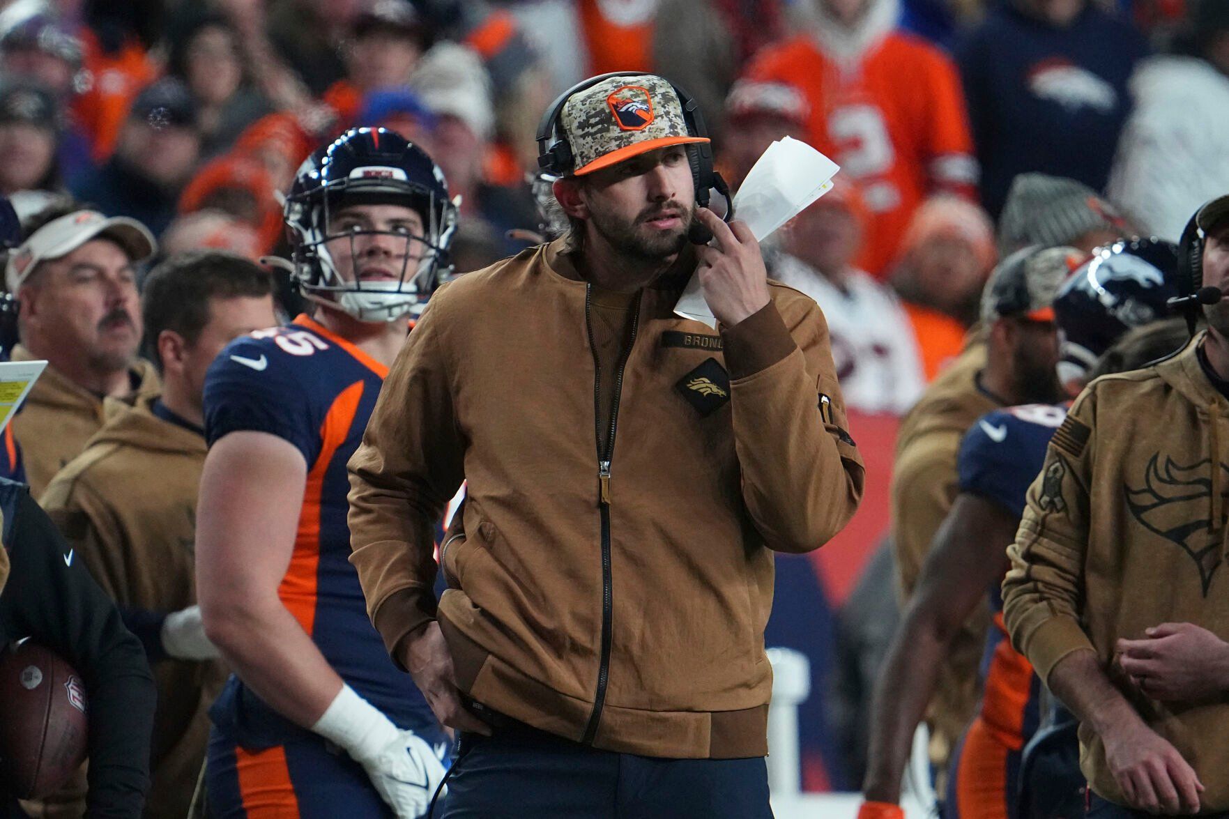 Broncos' Davis Webb interviews for Bills' head coaching position ...