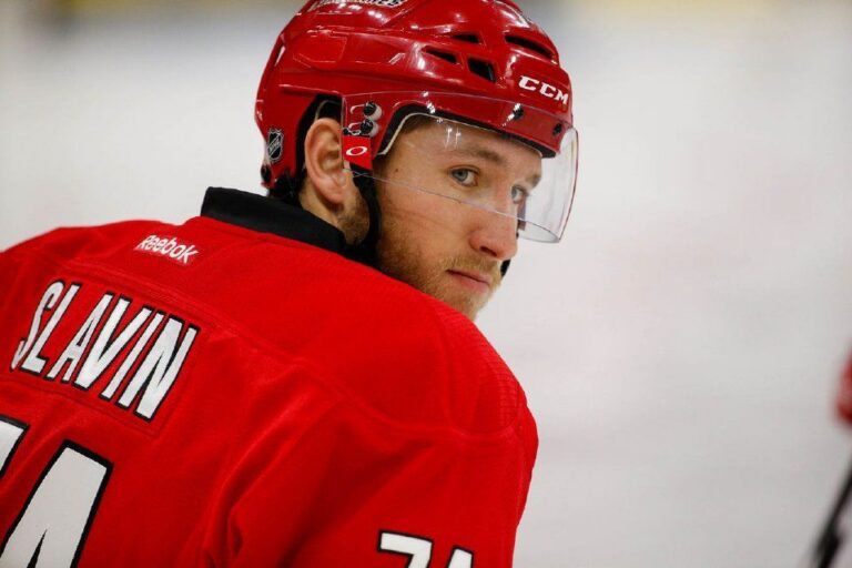 Faith and hockey: Jaccob Slavin's journey from a Colorado kid to the ...