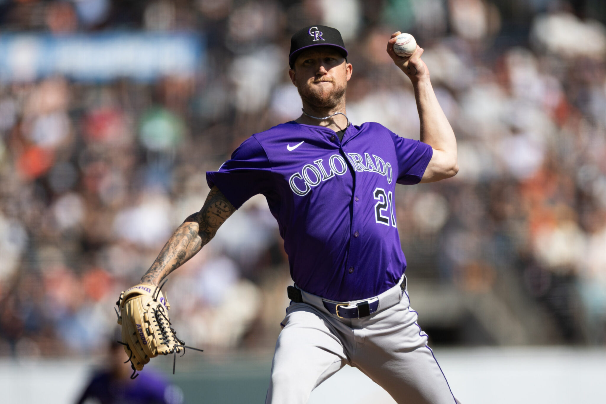 German Marquez reflects on, potentially, his final month with Colorado ...