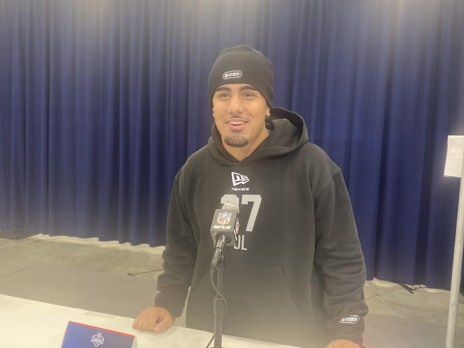 Utah's Logan Fano visits with Broncos, would welcome joining cousin ...