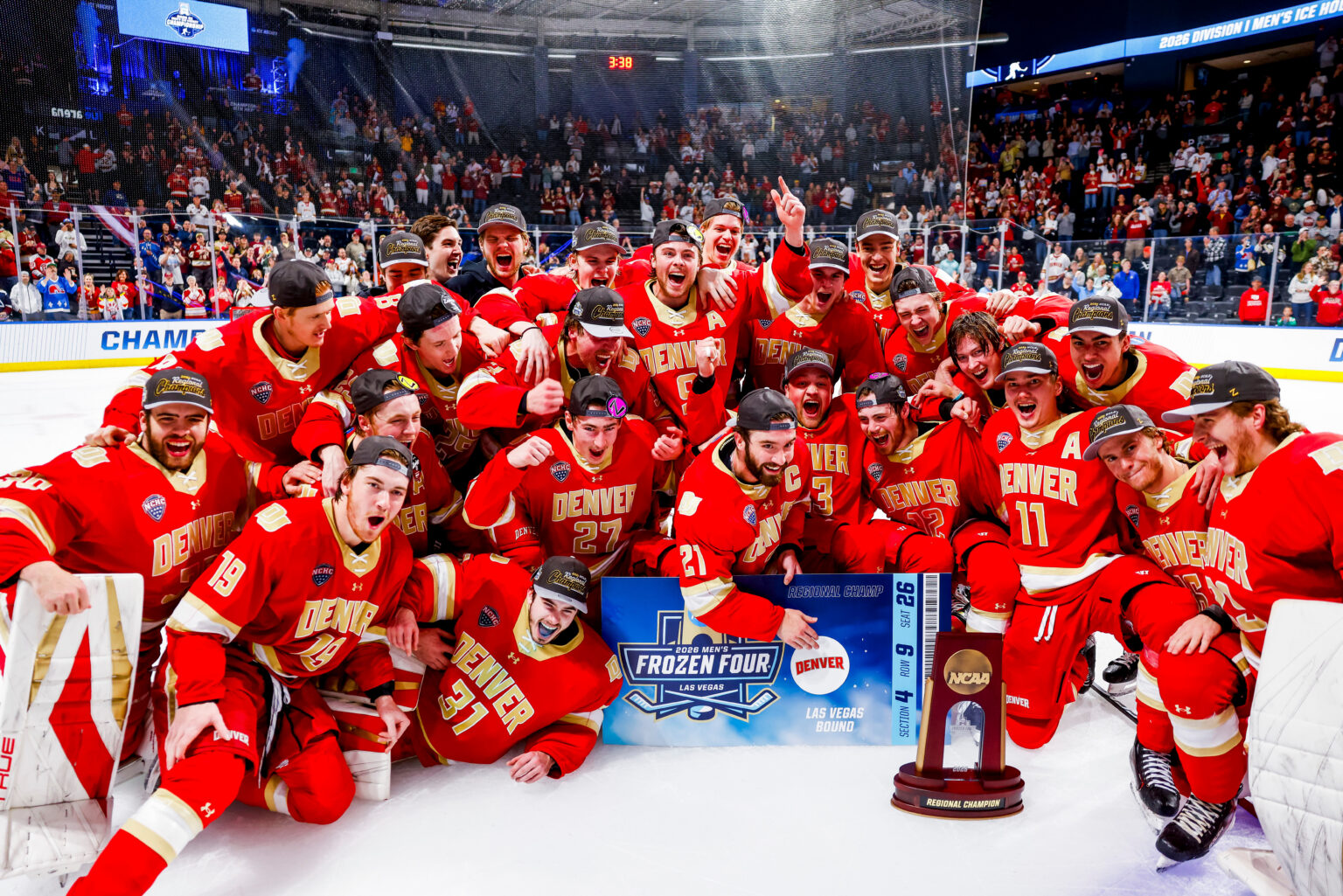 Denver Pioneers hockey routs Western Michigan, advances to third ...